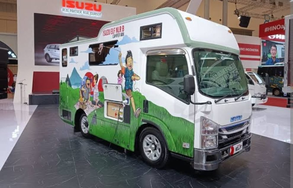 Isuzu Elf CamperVan : Kendaraan Serba Guna Petualangan Anda